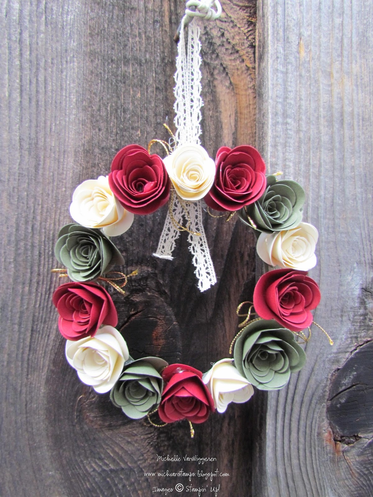 Michelle's Great Paper Chase: Christmas Roses