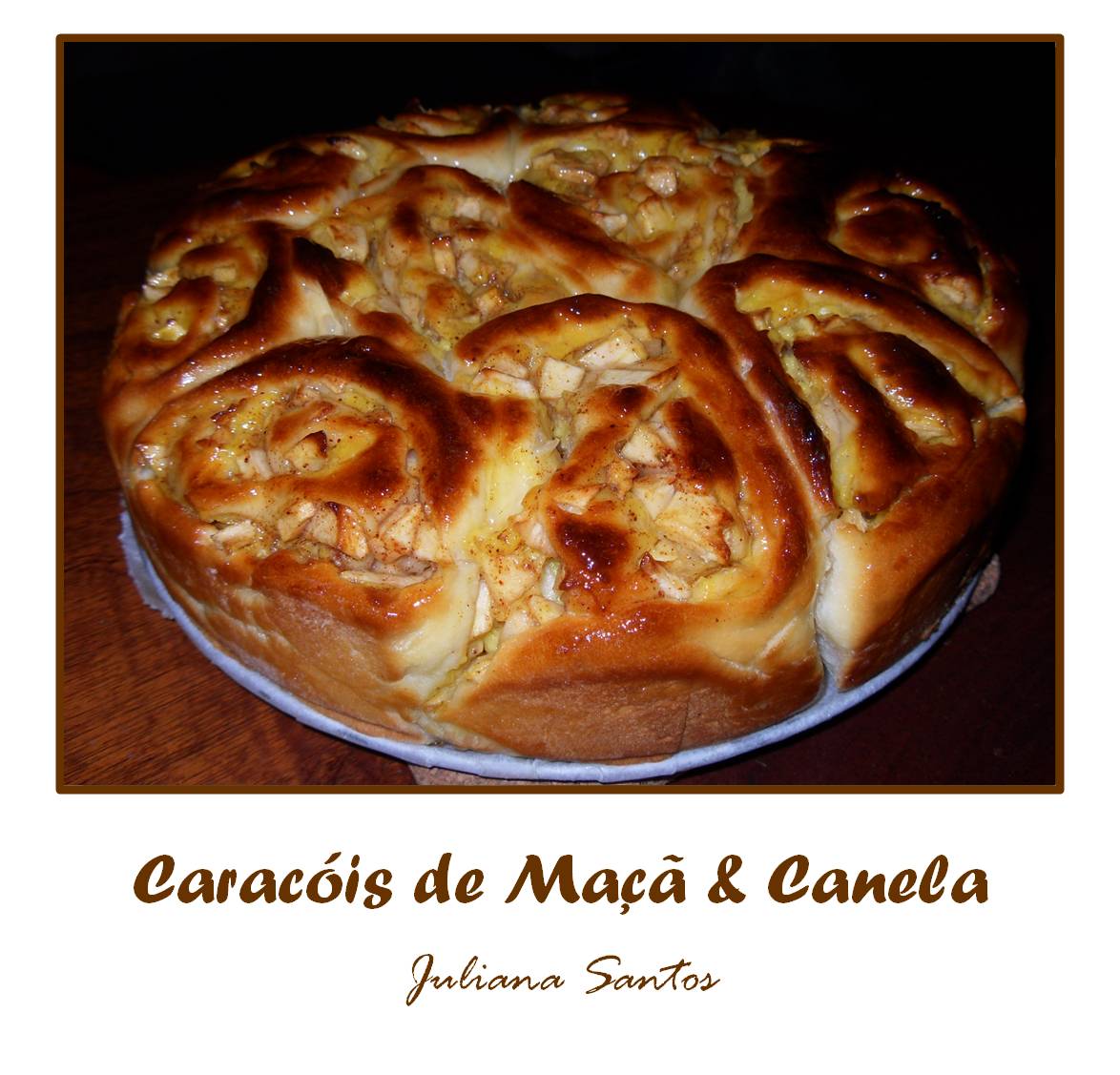 Caracóis de Maçã & Canela | Desastres Culinários