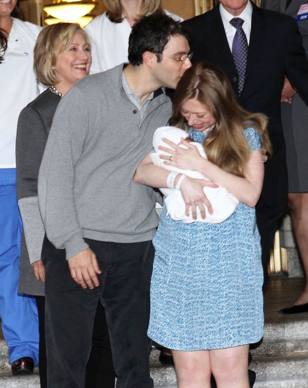 Photos: Hillary Clinton's daughter Chelsea gives birth to second child ...