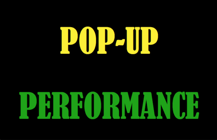 London Pop-ups: Want to take part in a major Pop-up performance event ...