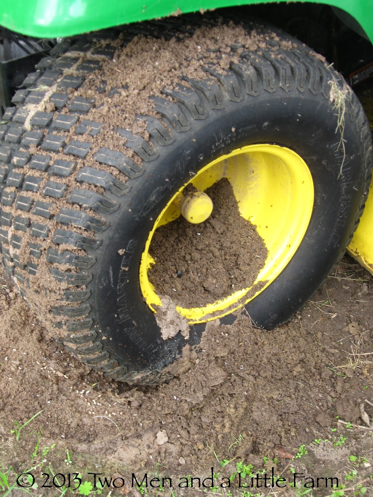 Two Men and a Little Farm: ANTS IN THE TIRES AND SKUNKS ON THE TRAIL