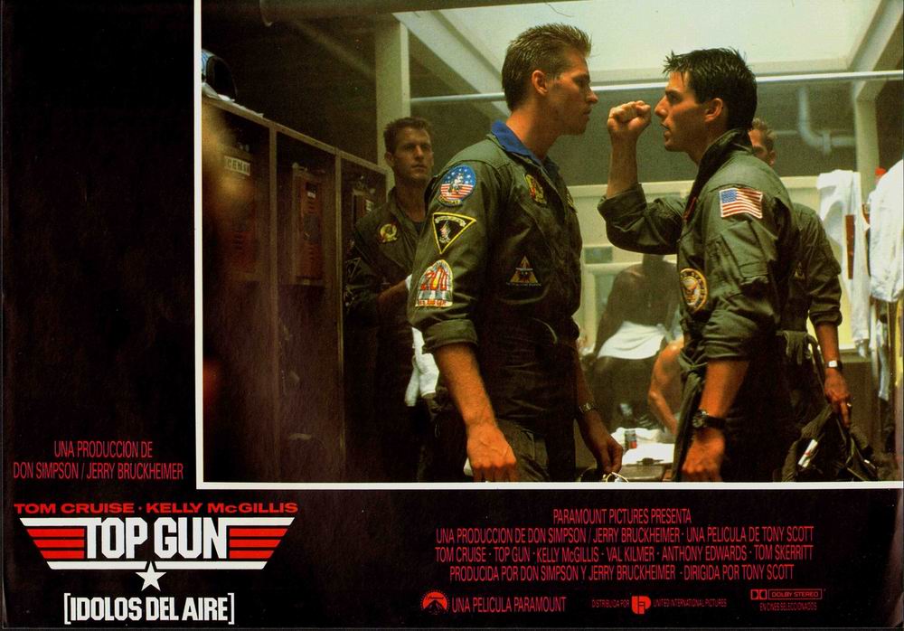 100 Years of Cinema Lobby Cards: Top Gun (1986)