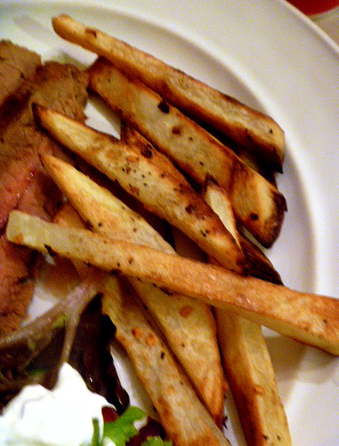 Slice Of Southern Spicy Oven Baked Steak Fries
