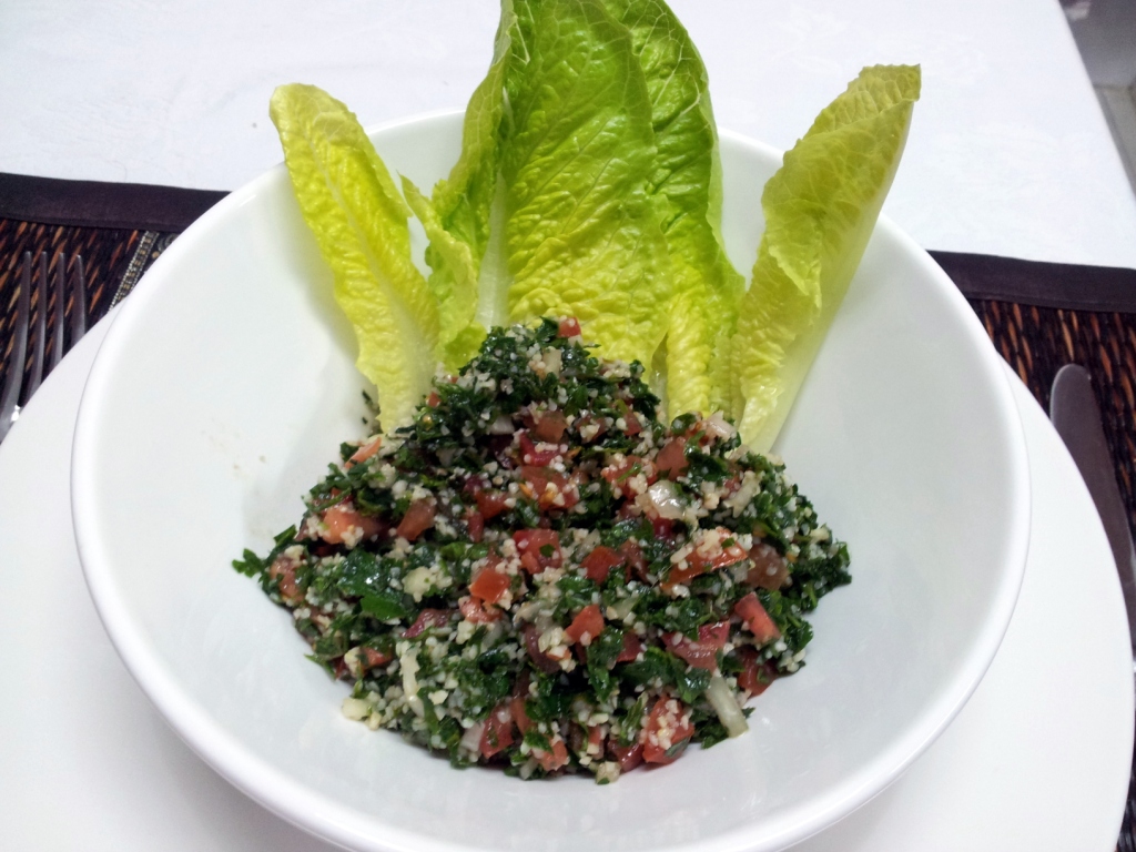 Tabbouleh Recipe وصفة التبولة - dish-away