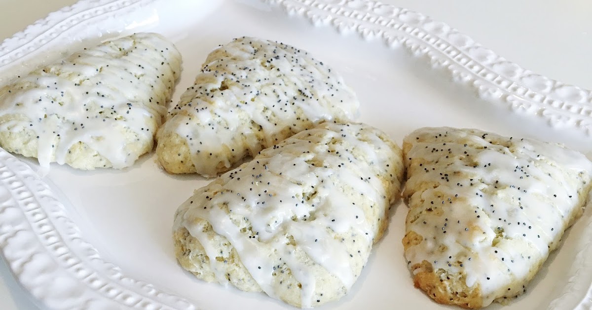 Made For This Lemon Poppyseed Scones