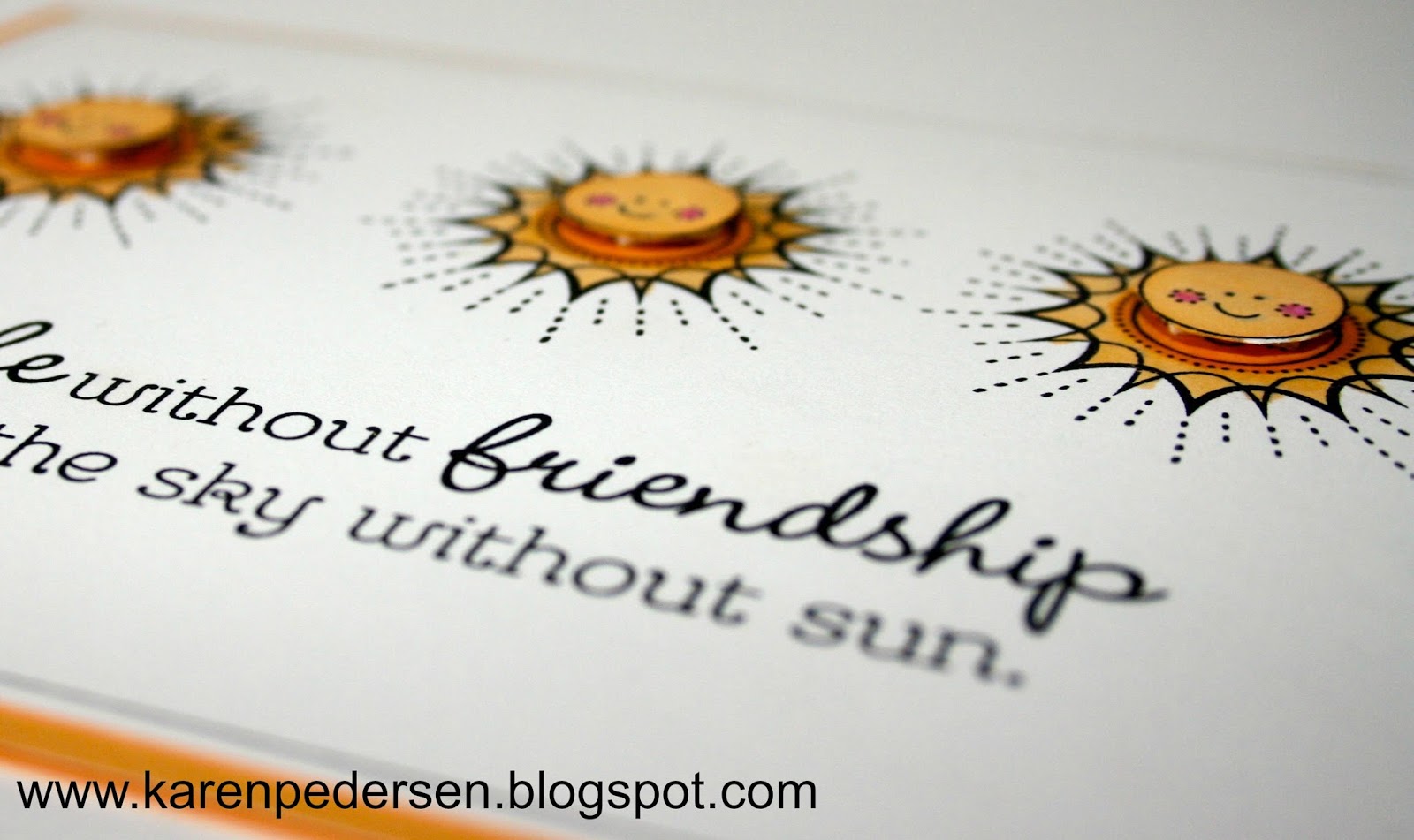 Karen Pedersen: Sunshine Card