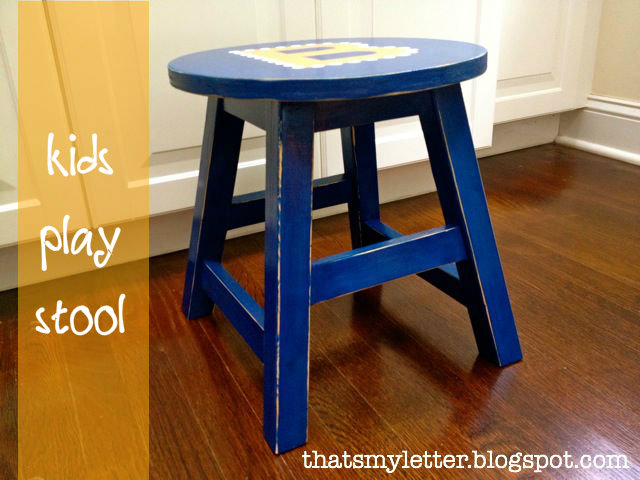 DIY Kid Size Stool - Jaime Costiglio