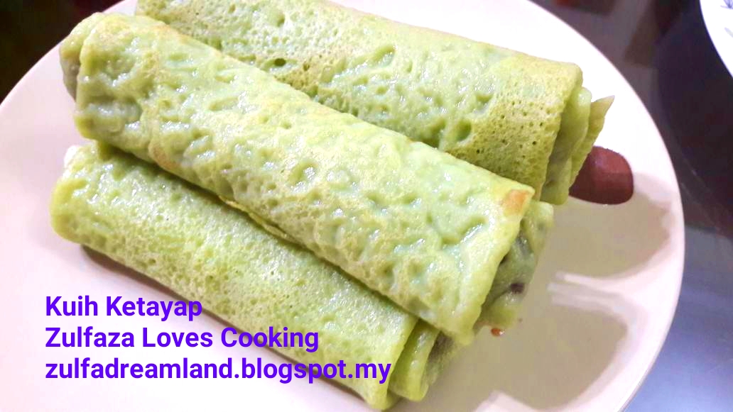 ZULFAZA LOVES COOKING: Kuih Ketayap aka Kuih Gulung