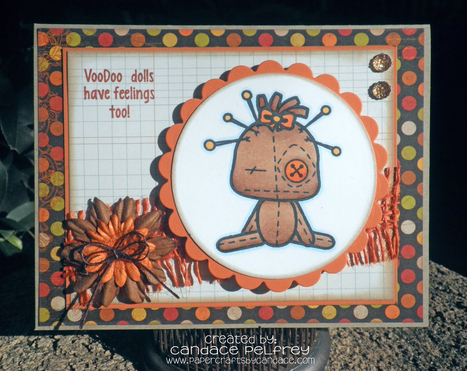 Paper Crafts by Candace: VooDoo dolls have feelings too!