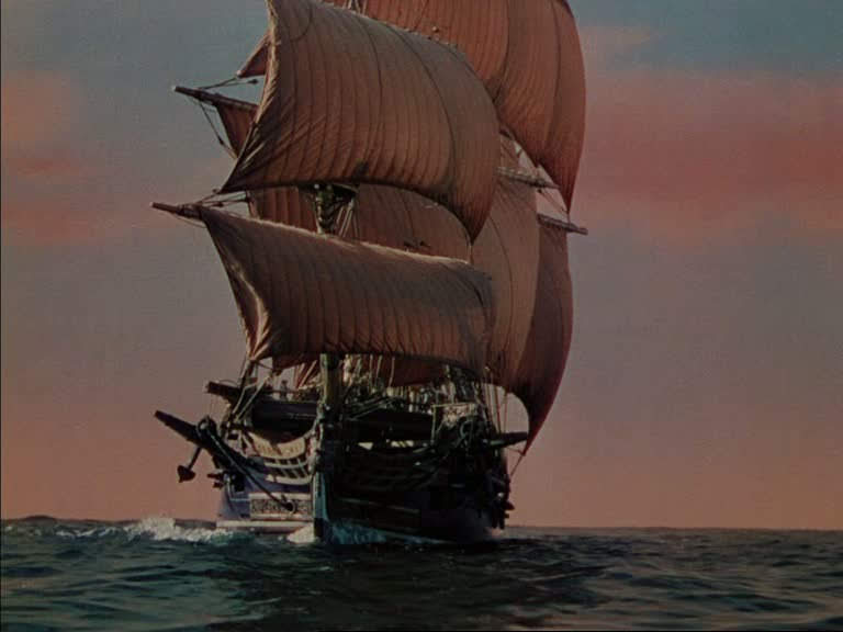 model ships in the cinema: The Black Swan 1942