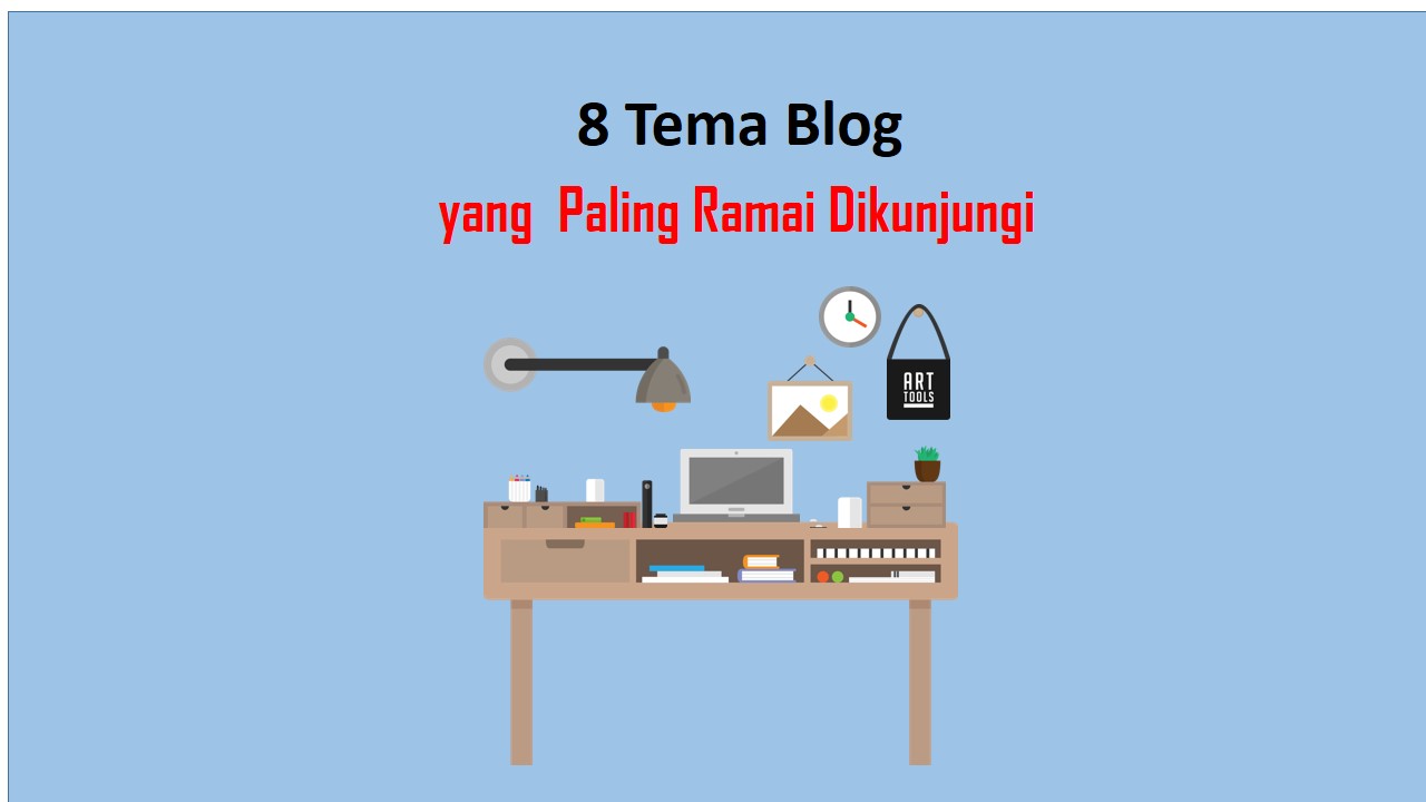 8 Tema Blog yang Paling Ramai Dikunjungi | Cerita Ida