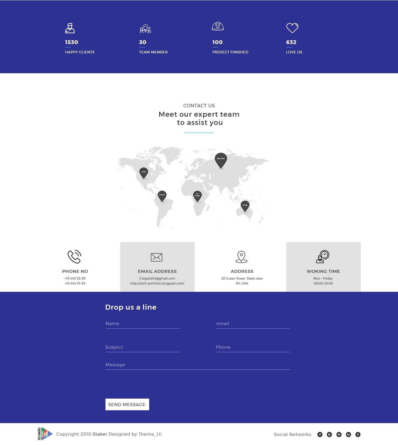One Page app launching website | UI | Graphics Designer | Brand ...