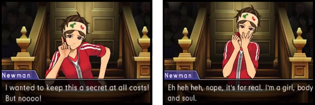 Androgyny in Animation: Robin Newman (Ace Attorney) and the Bipolar Gender