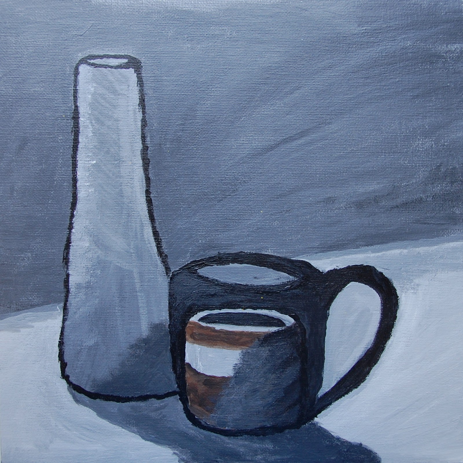 The New Hope Art Gallery: High School Art - Still Life Paintings ...