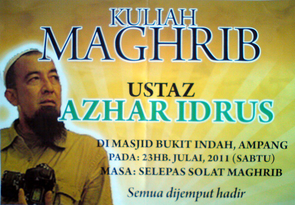 RAWATAN AS - SUNNAH : Kuliah Magrib Perdana - Al Fadhil Ustaz Azhar Idrus