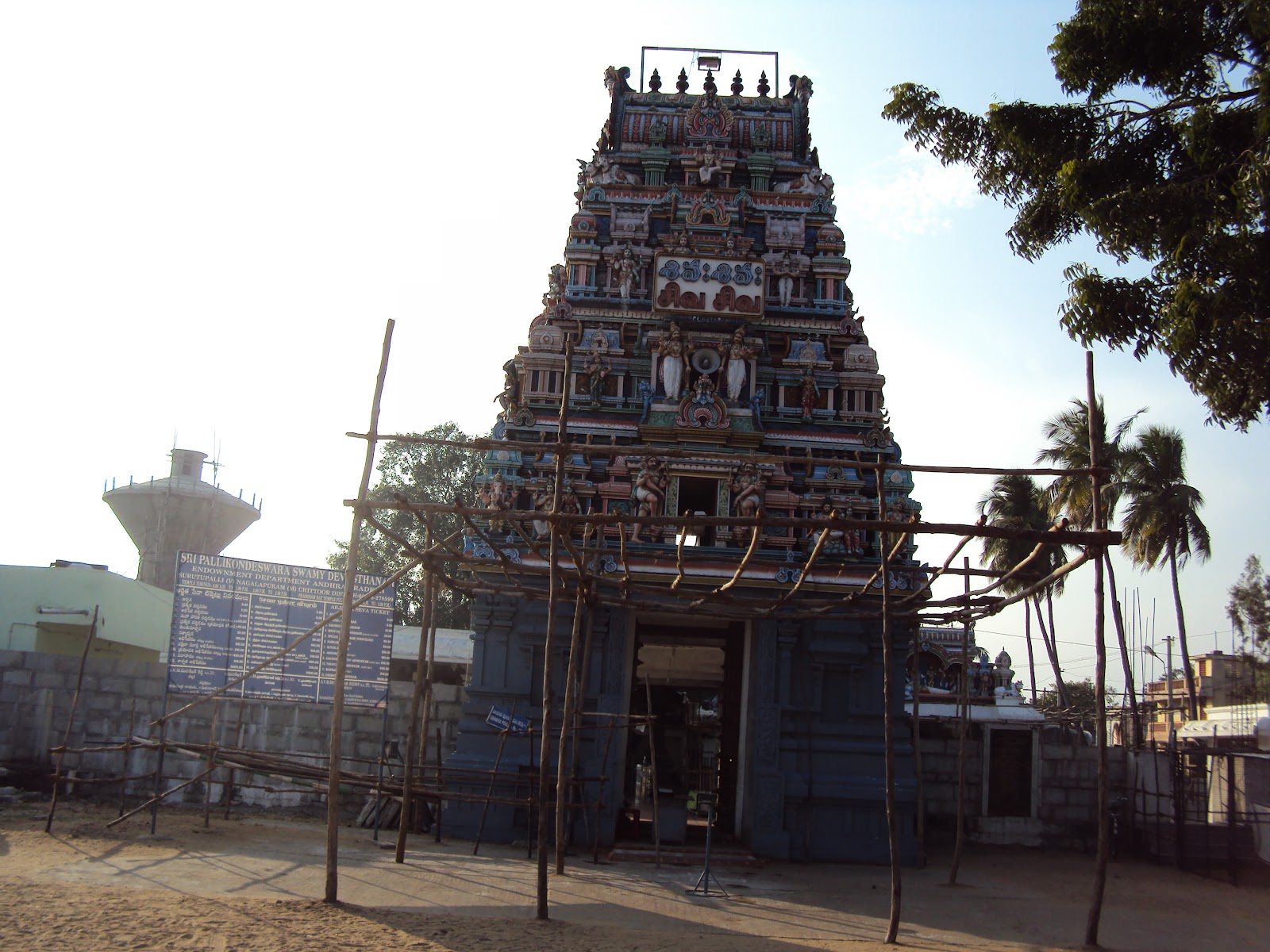 Goopuram: PALLIKONDESWARA SWAMY TEMPLE, SURUTAPALLI