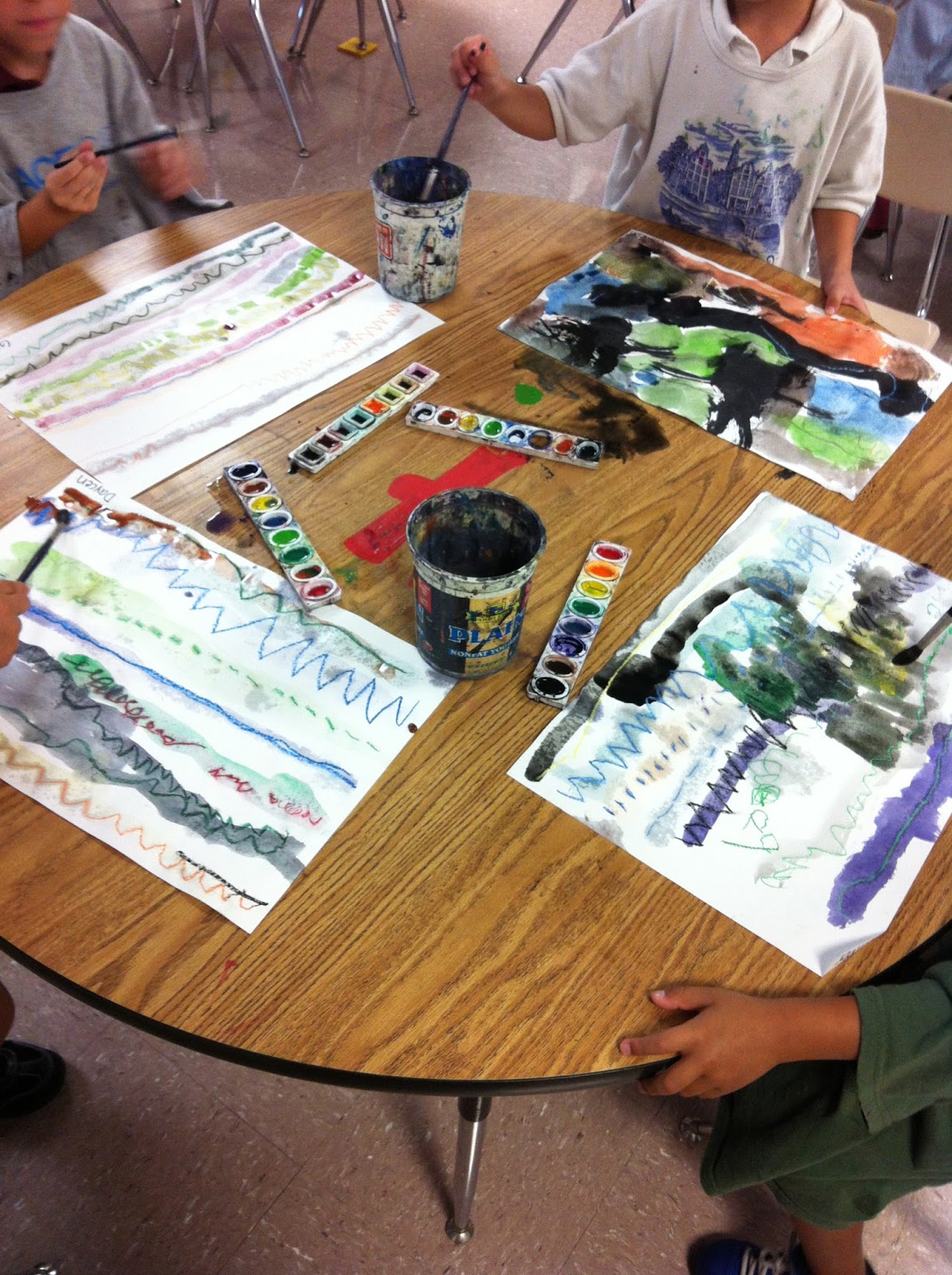 ChumleyScobey Art Room: Beginning the Year with Kindergarten