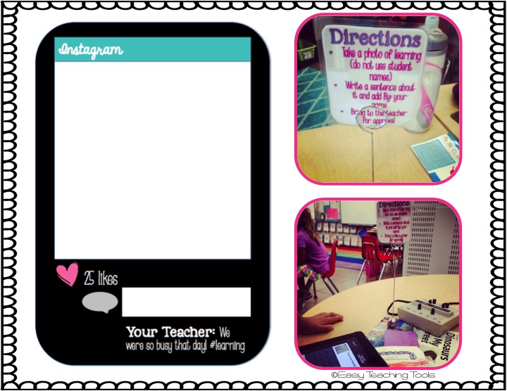 The Primary Pack: How to Set Up a Class Instagram that students are in ...