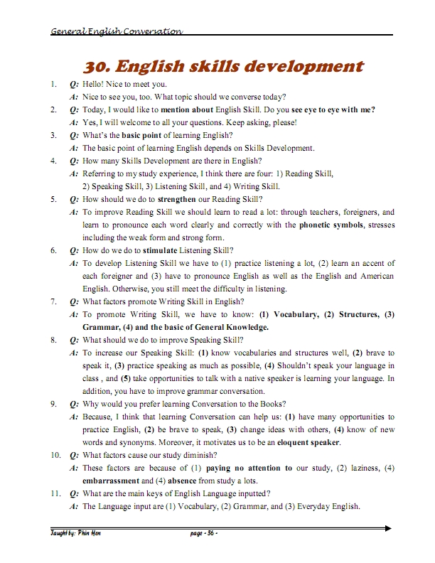 Unlimited Thinking: General English conversation1 ...