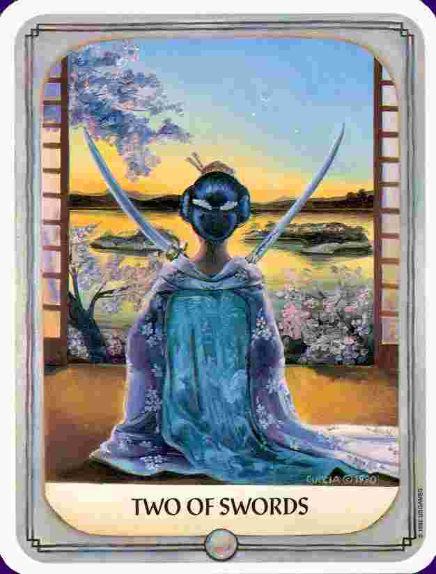 Via Tarot: 2 de Espadas