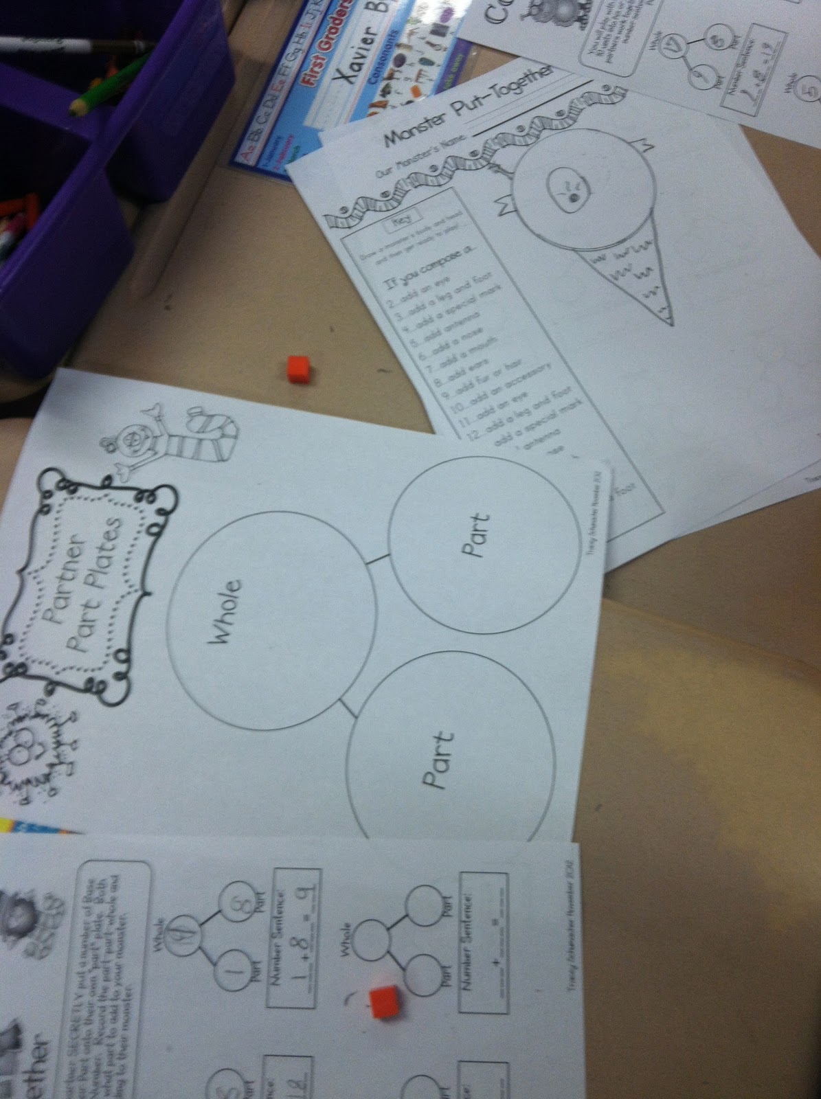 The Teacher's Chair: Composing and Decomposing Numbers