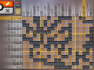 Toca jugar: Pokémon Picross: Soluciones Zona 11
