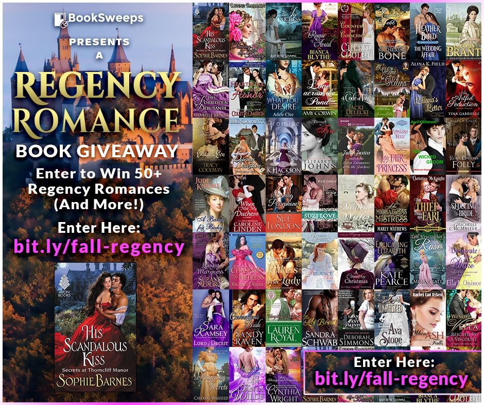 Sophie Barnes: Win more than 50 Regency Romance novels + a Kindle Fire