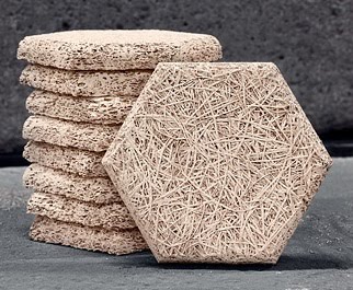 Mosaicos absorbentes de sonido y calor, resistentes al fuego y de fácil ...