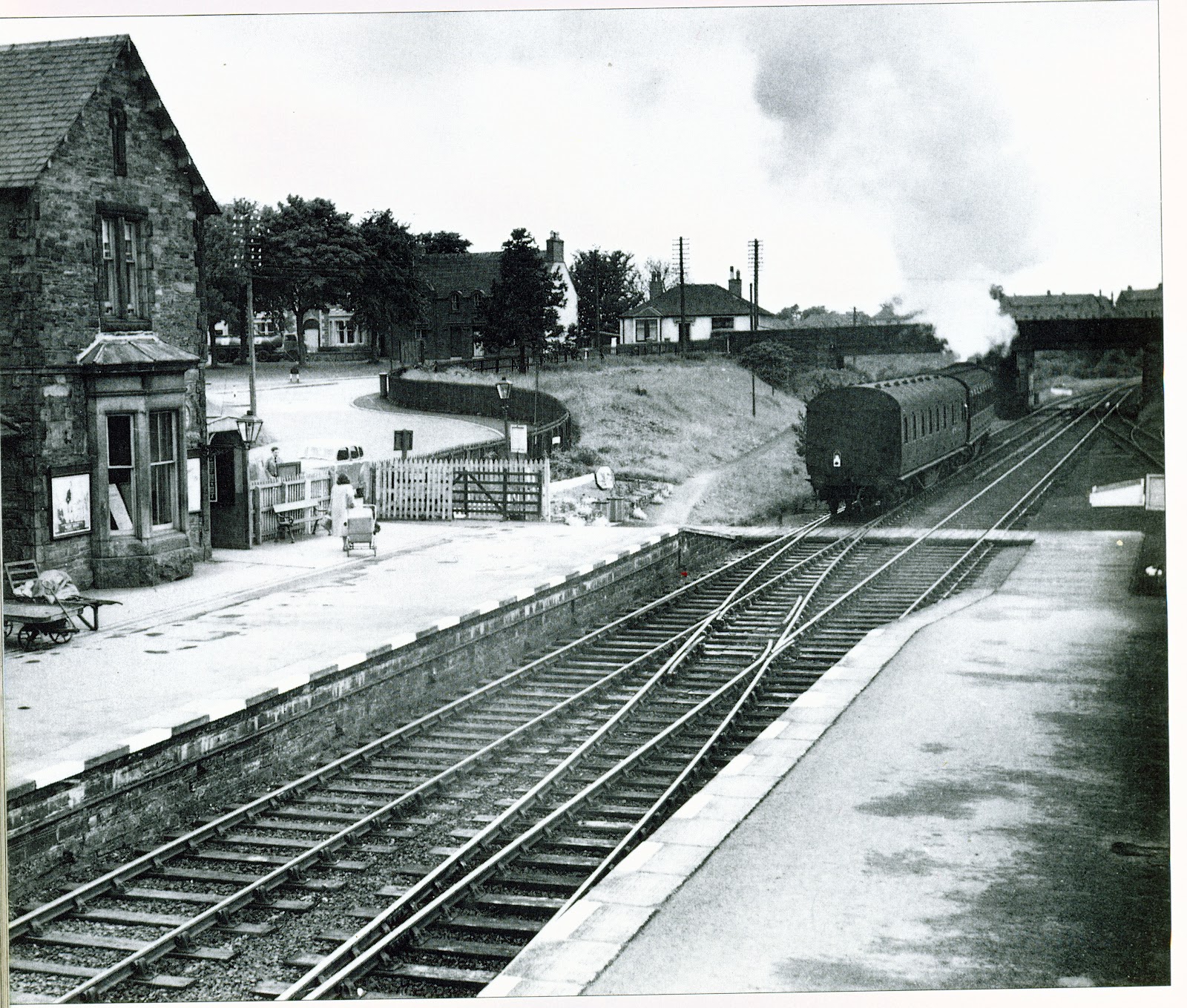 Last of the Westland Whigs: Castle Douglas station plan 1894