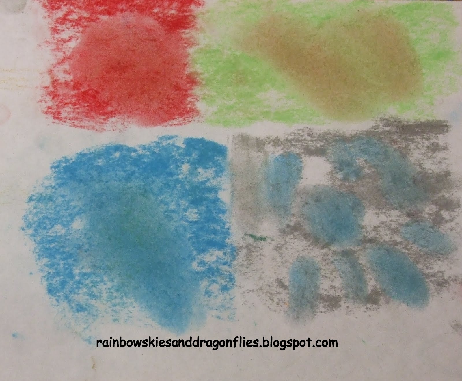 Rainbow Skies & Dragonflies: STEM to STEAM - Chalk Pastel Abstracts ...