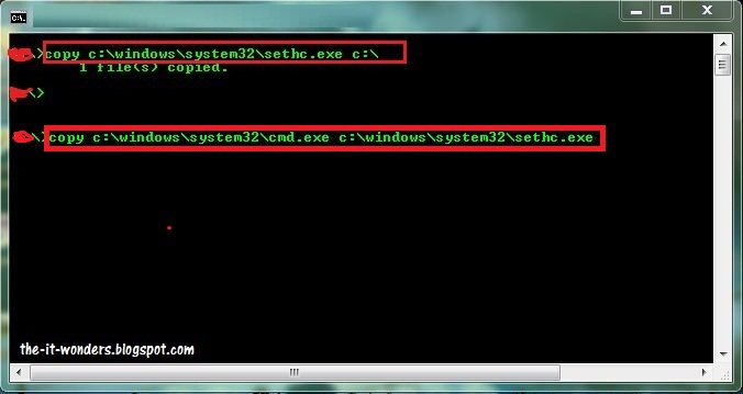 Hack Windows Admin Password Using Win7 Usb/DVD