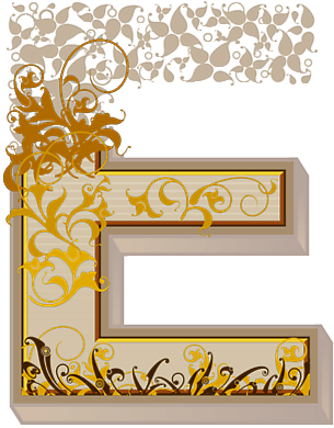 ® Imágenes y Gifs Animados ®: IMÁGENES DE LETRAS DORADAS PARA IMPRIMIR