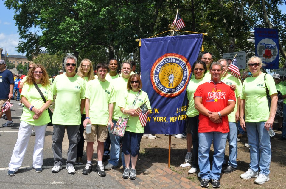 Broadcast Union News: IBEW Local 1212 Contingent at Workers Stand For ...