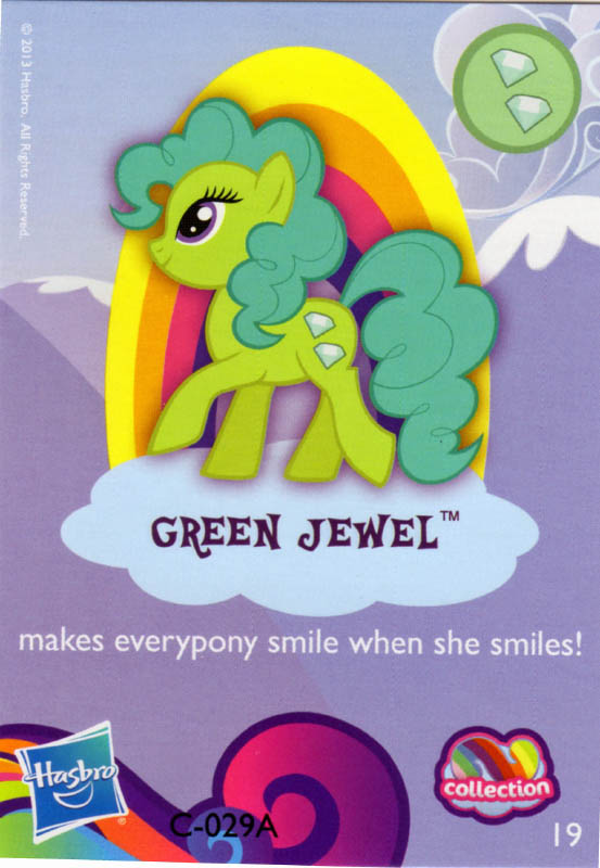 MLP Green Jewel Blind Bag Cards | MLP Merch
