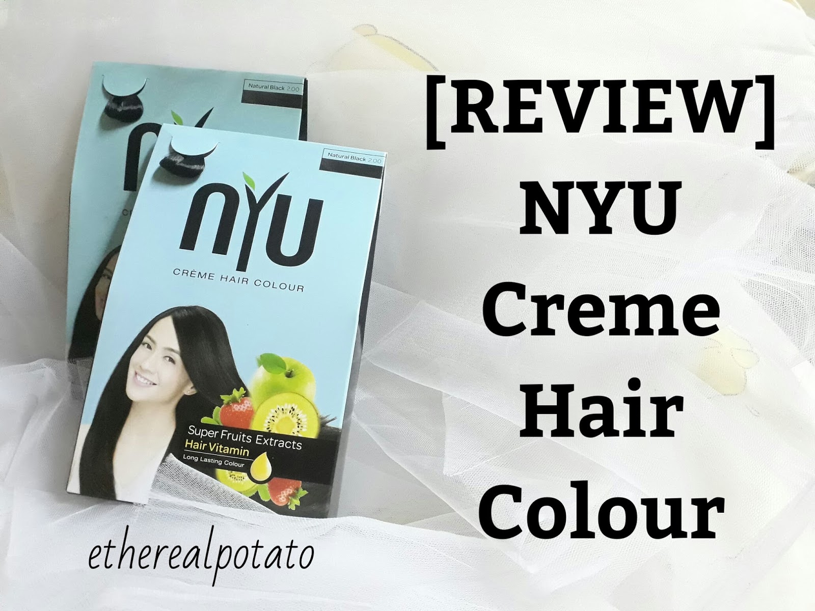 [REVIEW] NYU Creme Hair Colour - Ethereal Potato - Ellen Lim