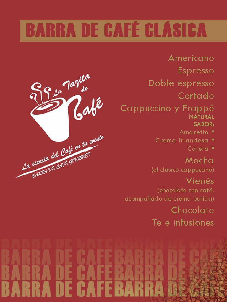 LA TAZITA DE CAFÉ: SERVICIOS