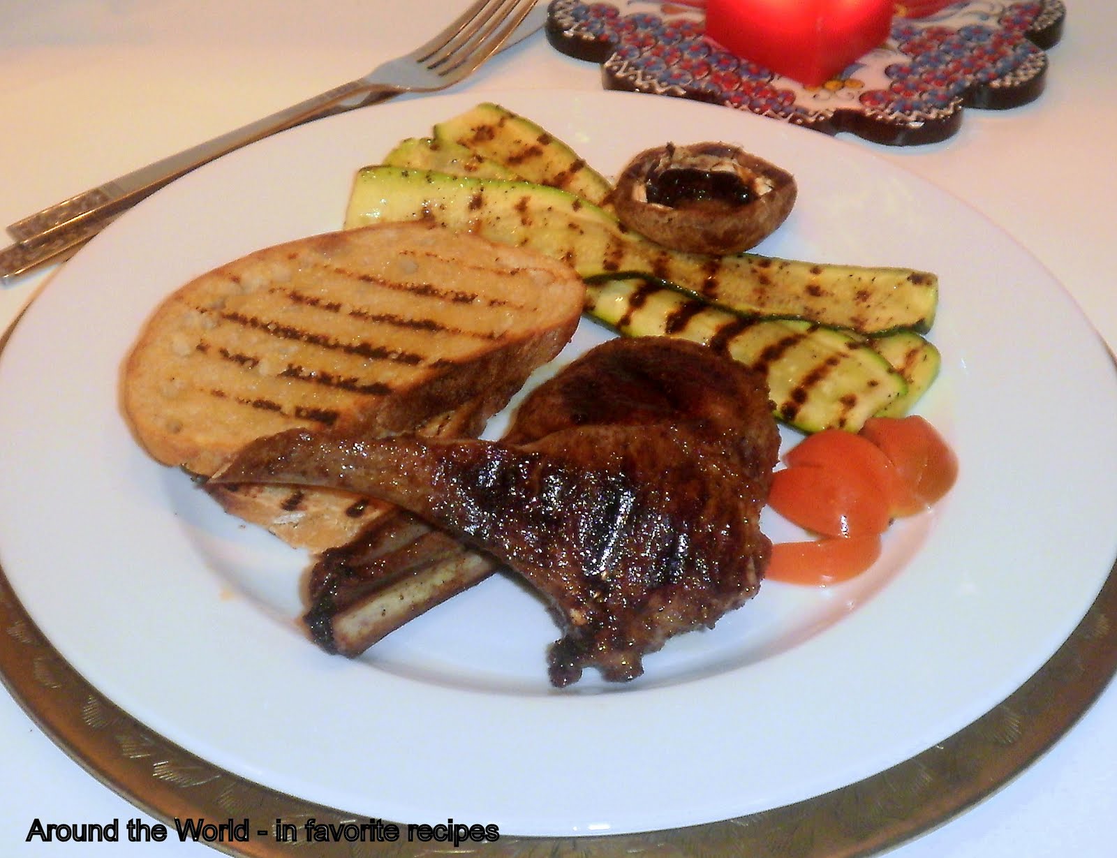 Around the World - in favorite recipes: Meats and Mains