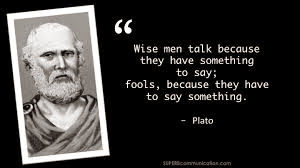 Plato quote on wise and fool men - Celebrity Quotes