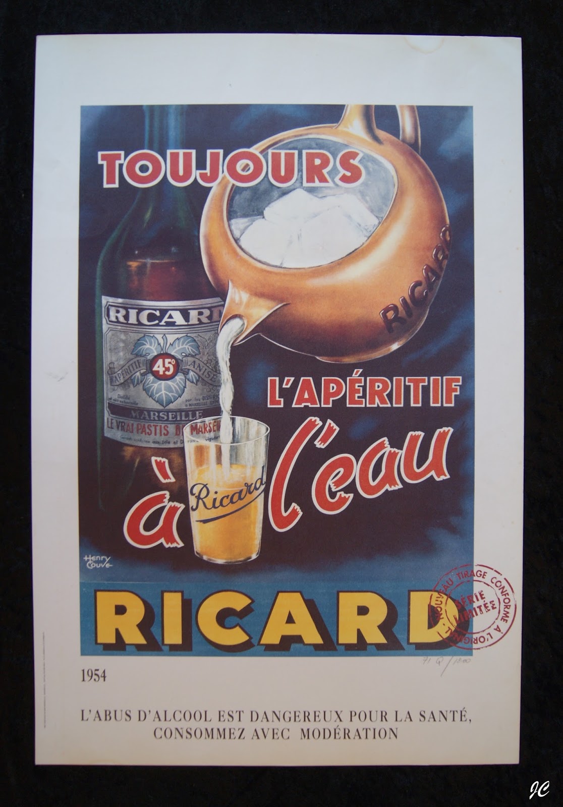 Affiche Ricard Vintage | Affiche Img