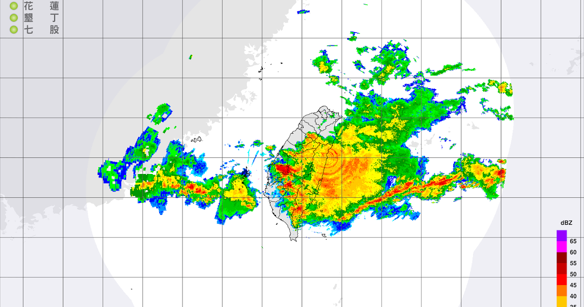 雷達同心圓 - 亮帶 (bright band)