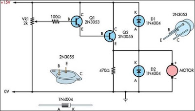 Dual Basic Motor Speed Controllers Circuit Diagram | Super Circuit Diagram