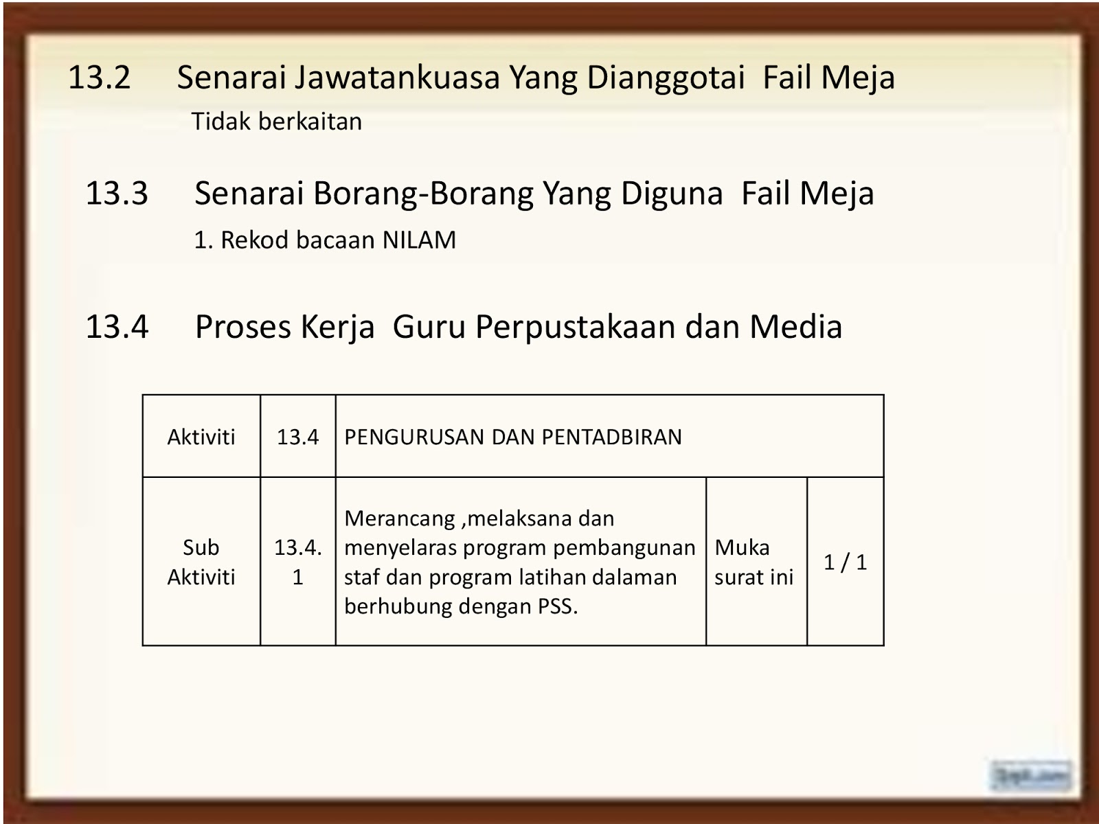 Pusat Sumber STARS: FAIL MEJA GPM