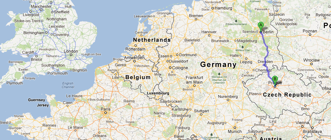 Freys in the UK: Berlin and Prague