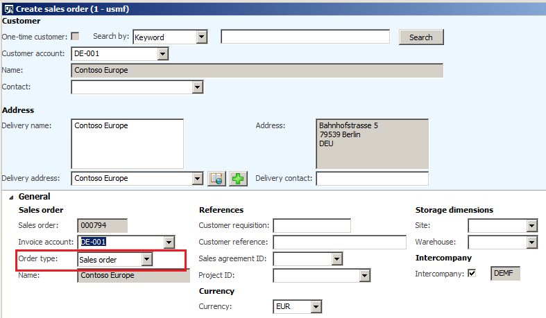 Thinking In AX: Types of Sales Orders in Dynamics AX 2012
