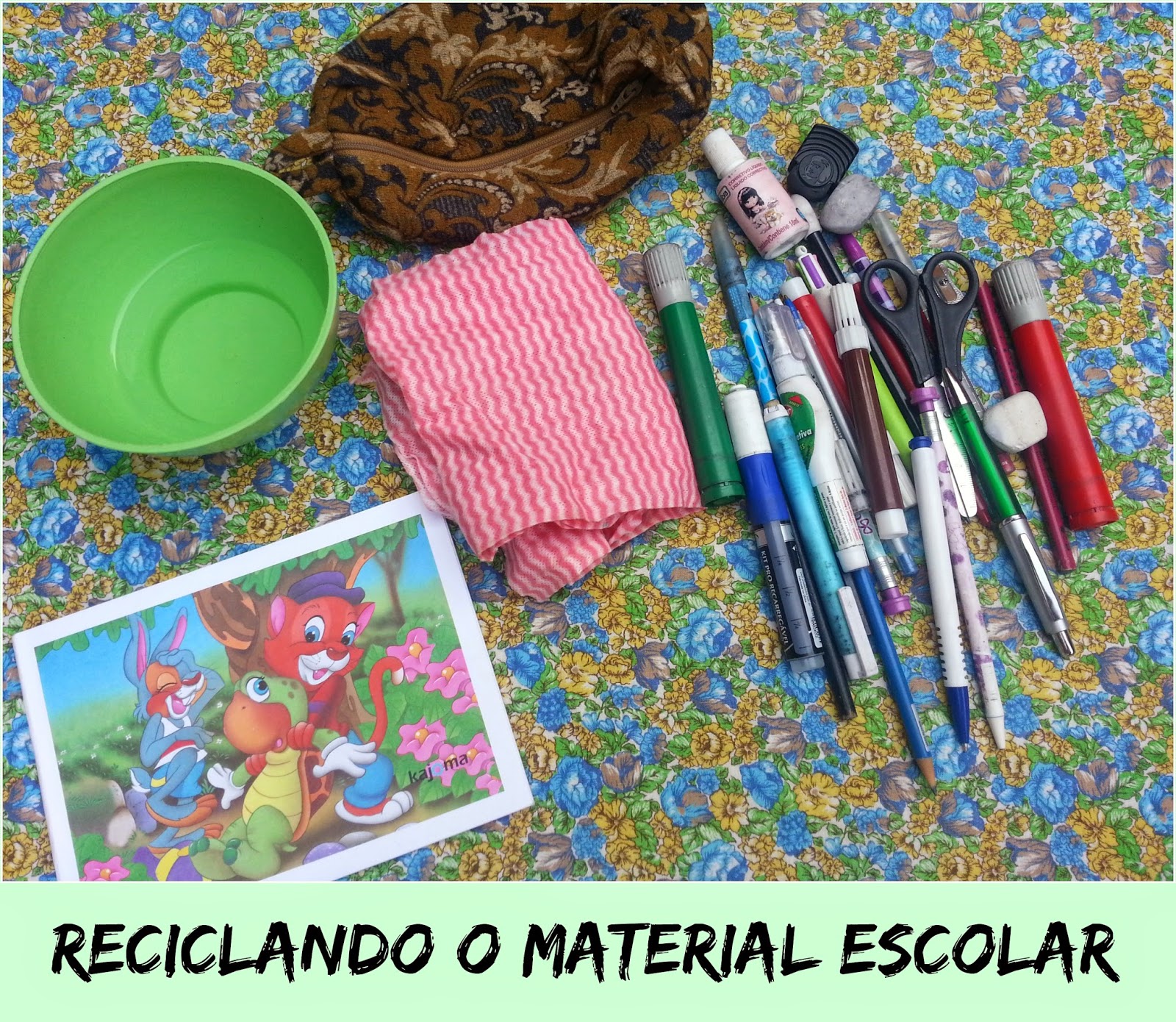 [ Material Escolar #1] Como reutilizar seu material escolar 2014 - Mãe ...