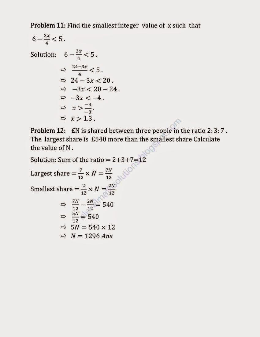 IGCSE Mathematics-B, May 2011, Paper-1 ~ O Level, A Level Math Solutions