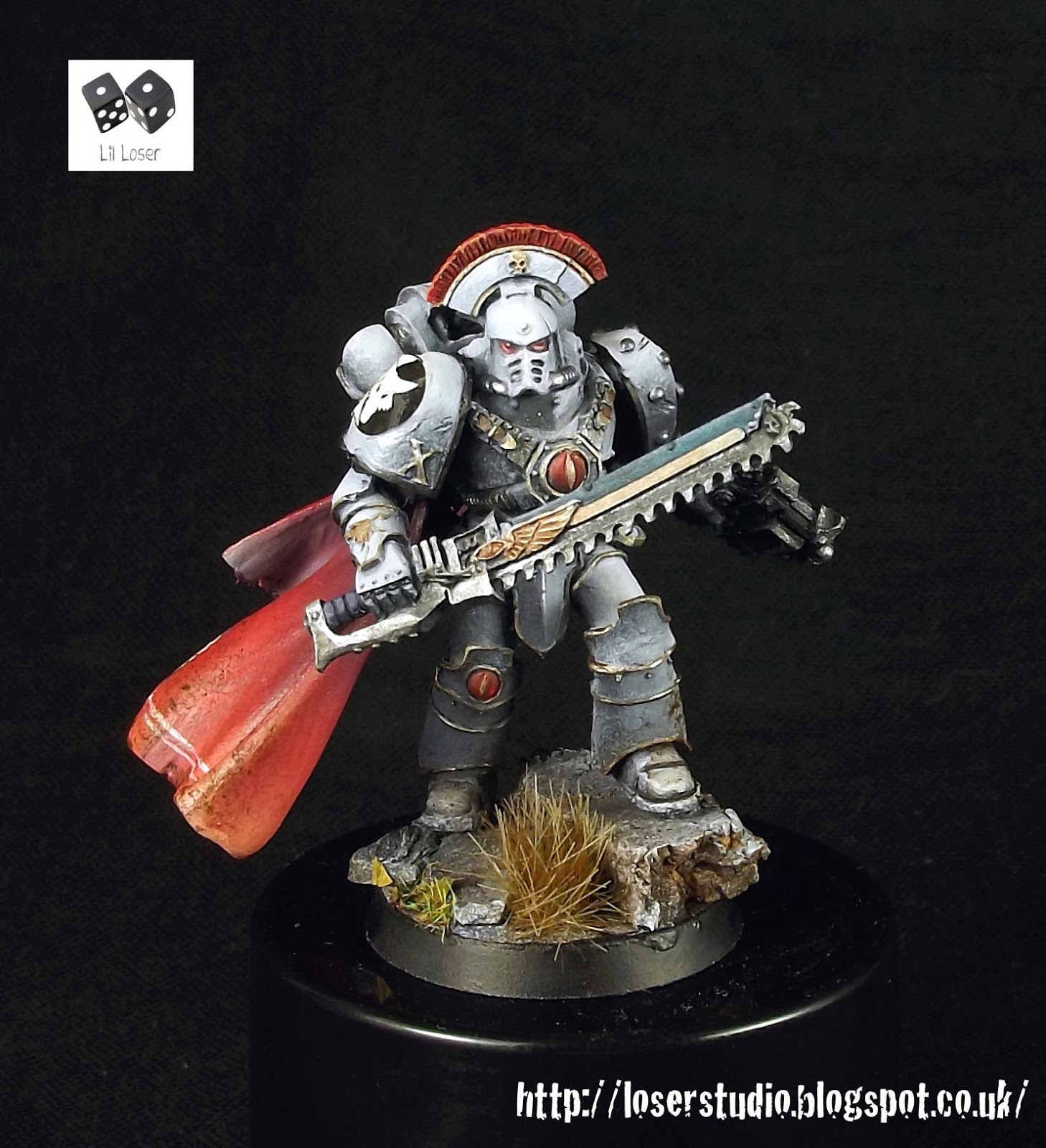 Luna Wolves Captain Loken of the Tenth ~ LilLegend Commission Painting ...