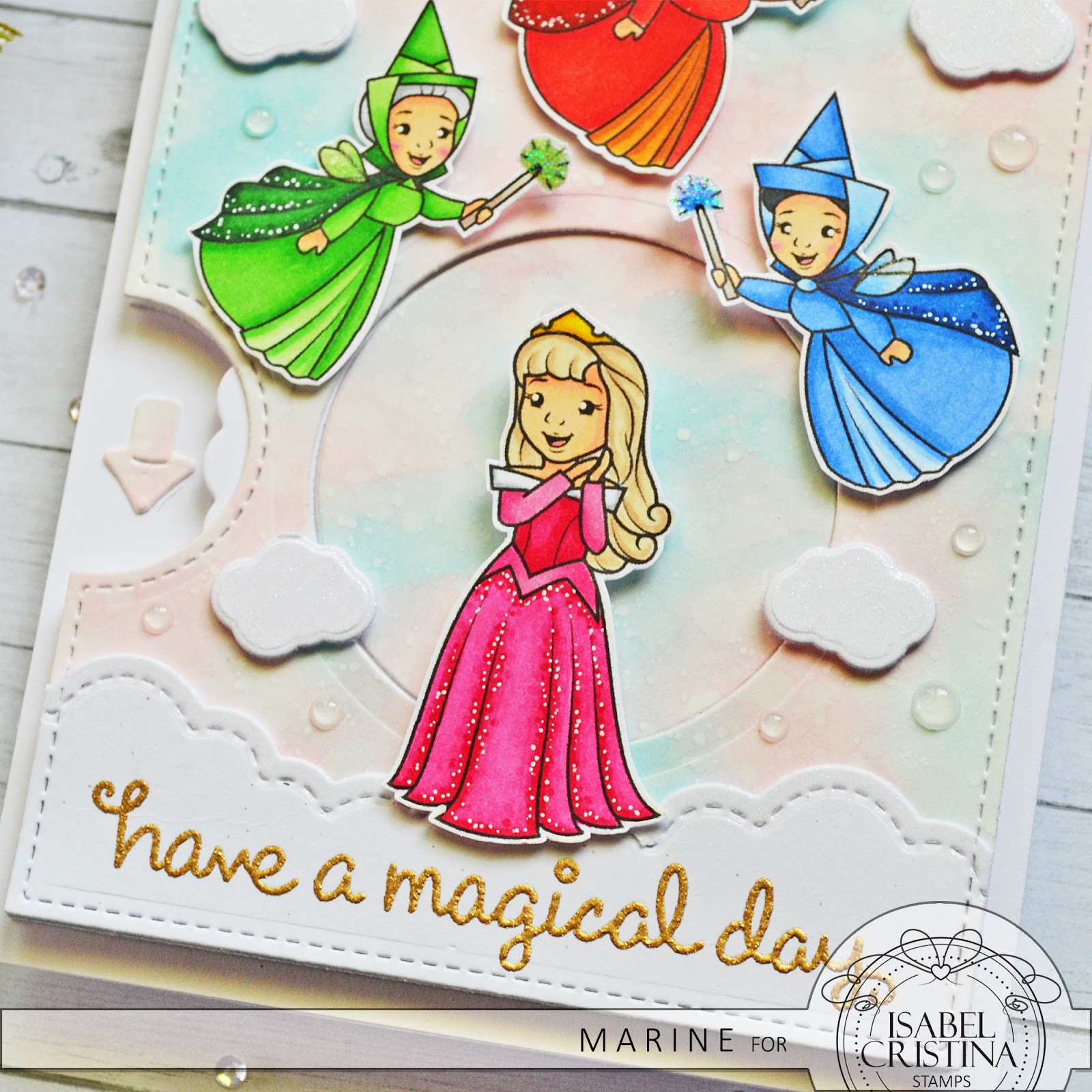 Blue Marine Craft: Isabel Cristina Stamps - Beauty Princess - Reveal ...