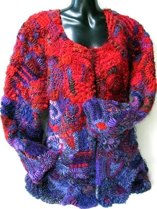 Irina: Collection of freeform Crochet and Knitting.
