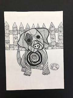 I Heart Art: 8th Grade Zentangle